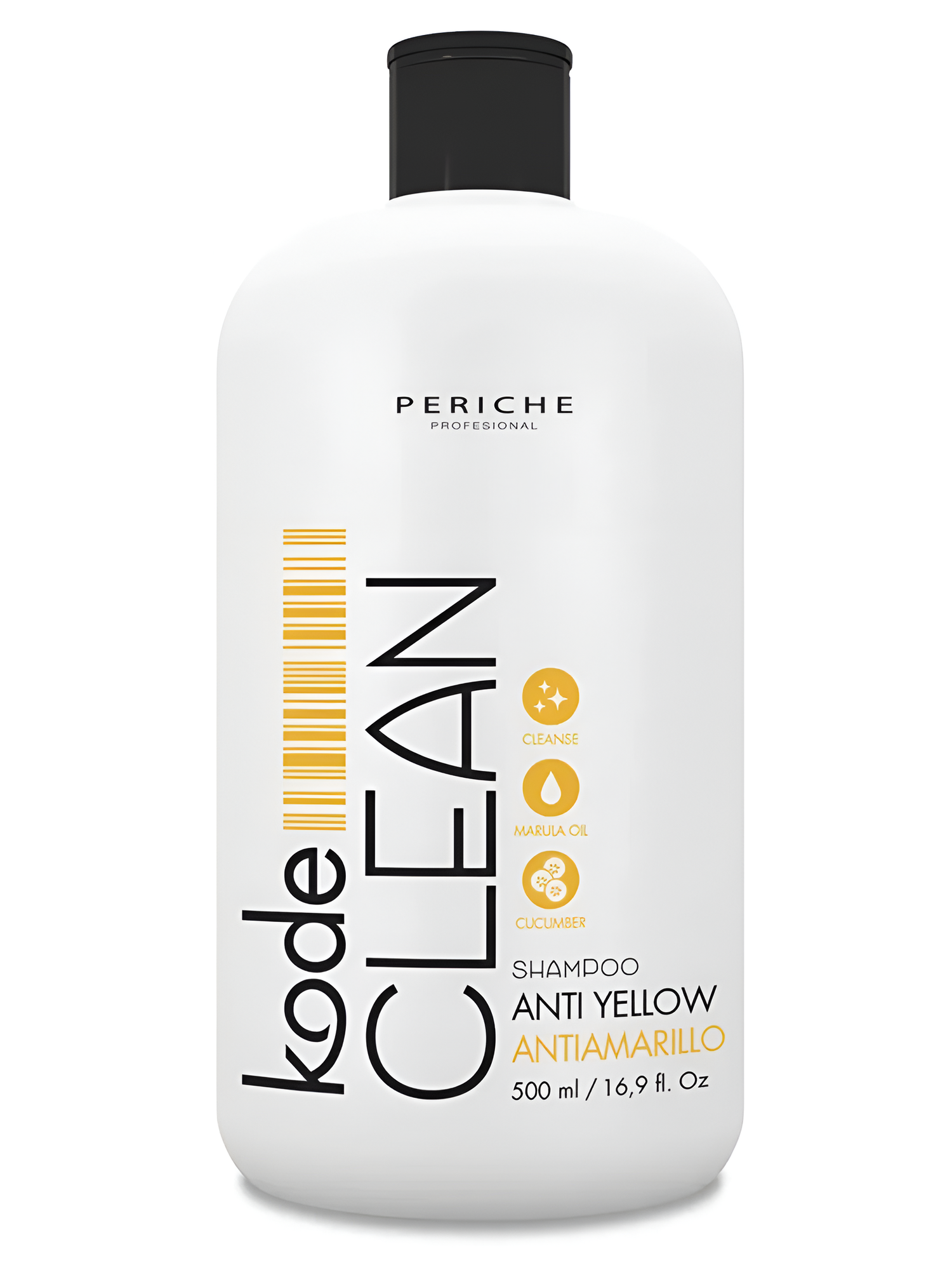 PERICHE PROFESIONAL KODE Шампунь для блондированных волос 500мл /ANTI-YELLOW Shampoo