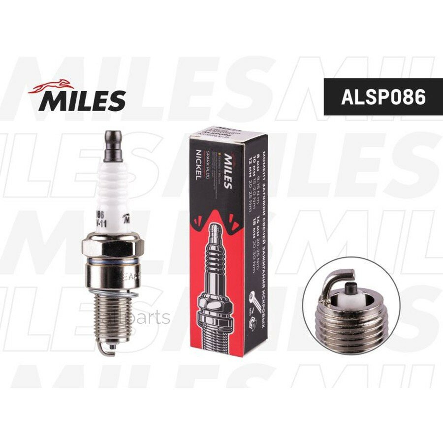 MILES ALSP086 Свеча зажигания BPR5EY-11