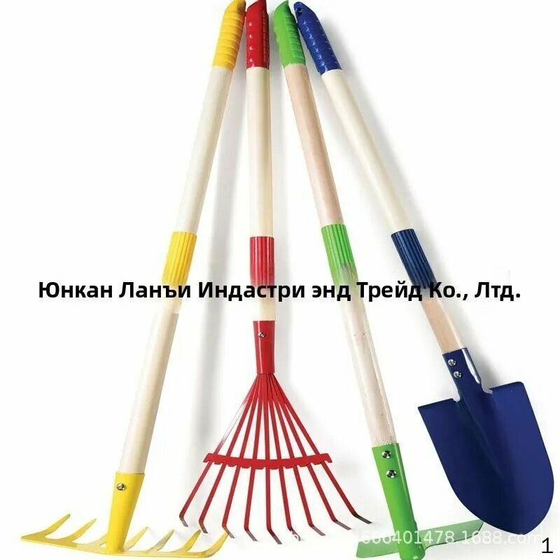 Детские садовые инструменты игрушка грабли для песка
