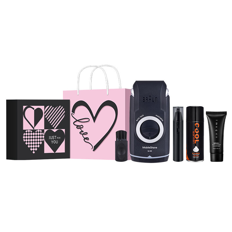 Электробритва мужская BRAUN MobileShave M-30, Braun M30 Black