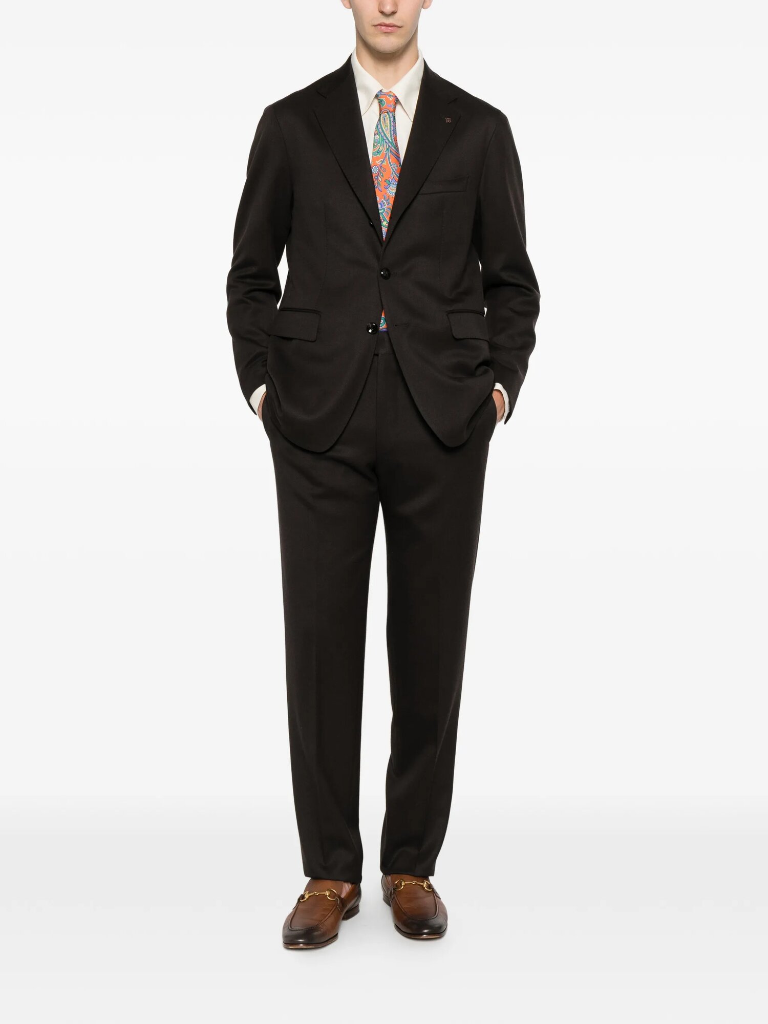 Комбинезон Tagliatore Notched-lapel single-breasted suit, размер 48 — фото 1