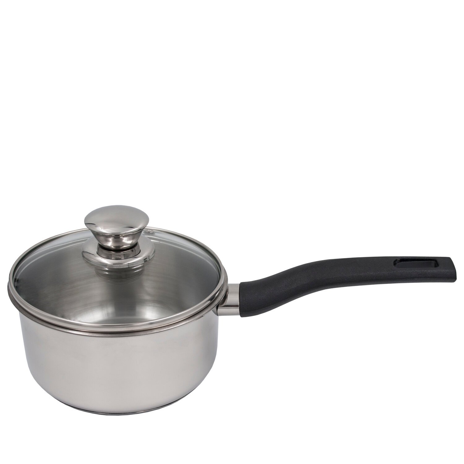 Ковш с крышкой BORGHOUSE Saucebak, 1,7 л, Steel