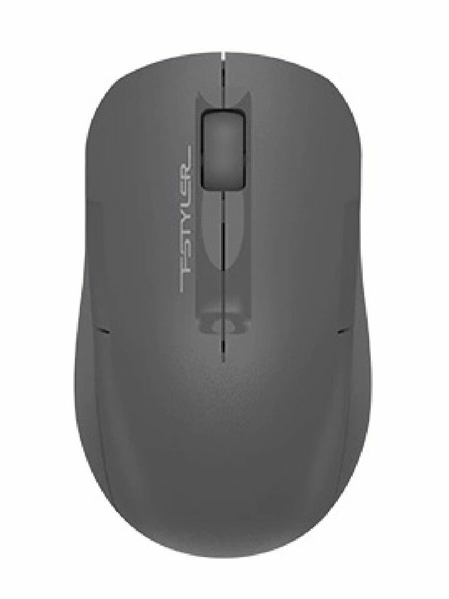 Мышь беспроводная бесшумная anti-sleep оптическая A4Tech Fstyler FG15CS Air2, 1200dpi, USB, серый
