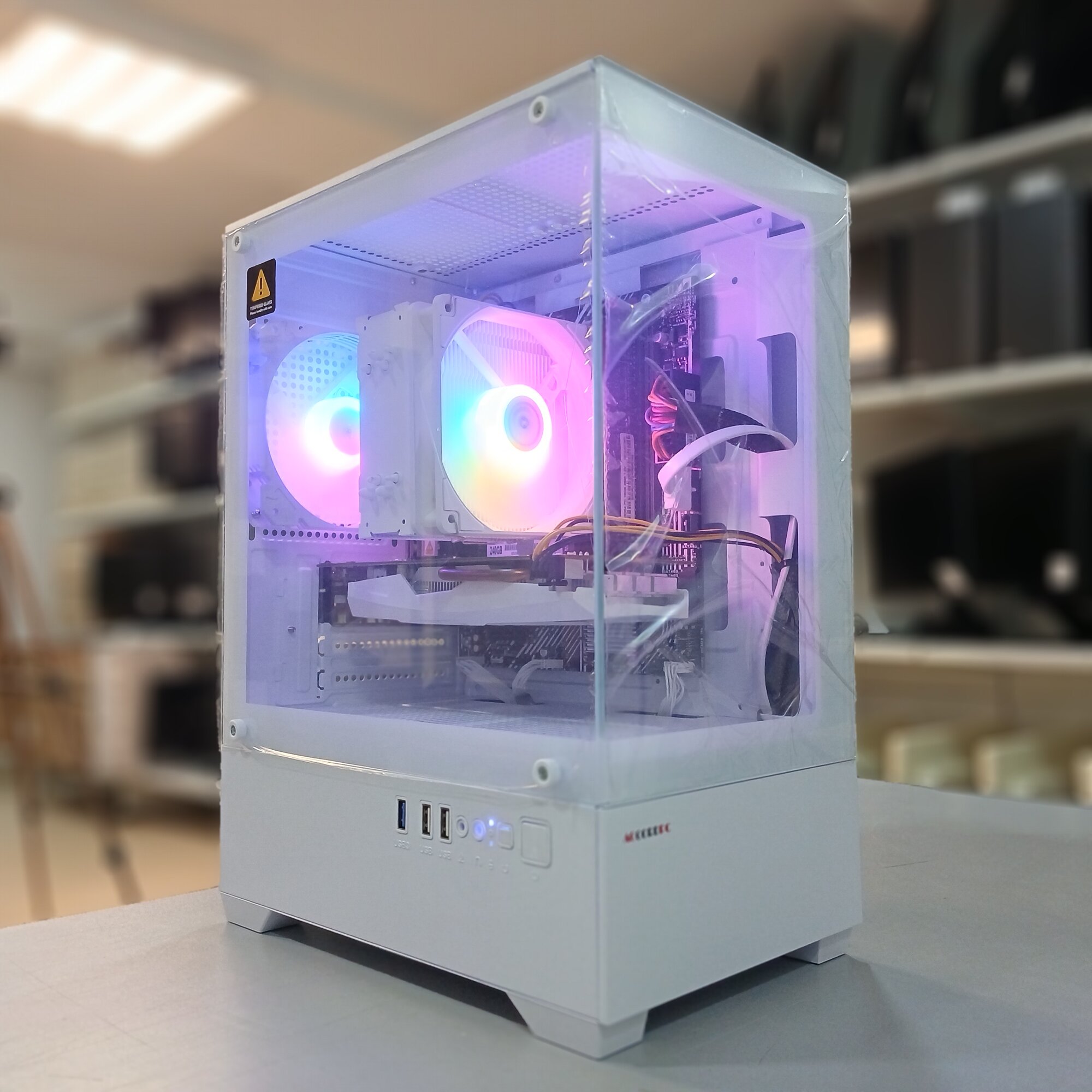 Игровой ПК Intel Core i3-10100F, 16GB, GTX 1050 Ti 4GB, SSD 240GB