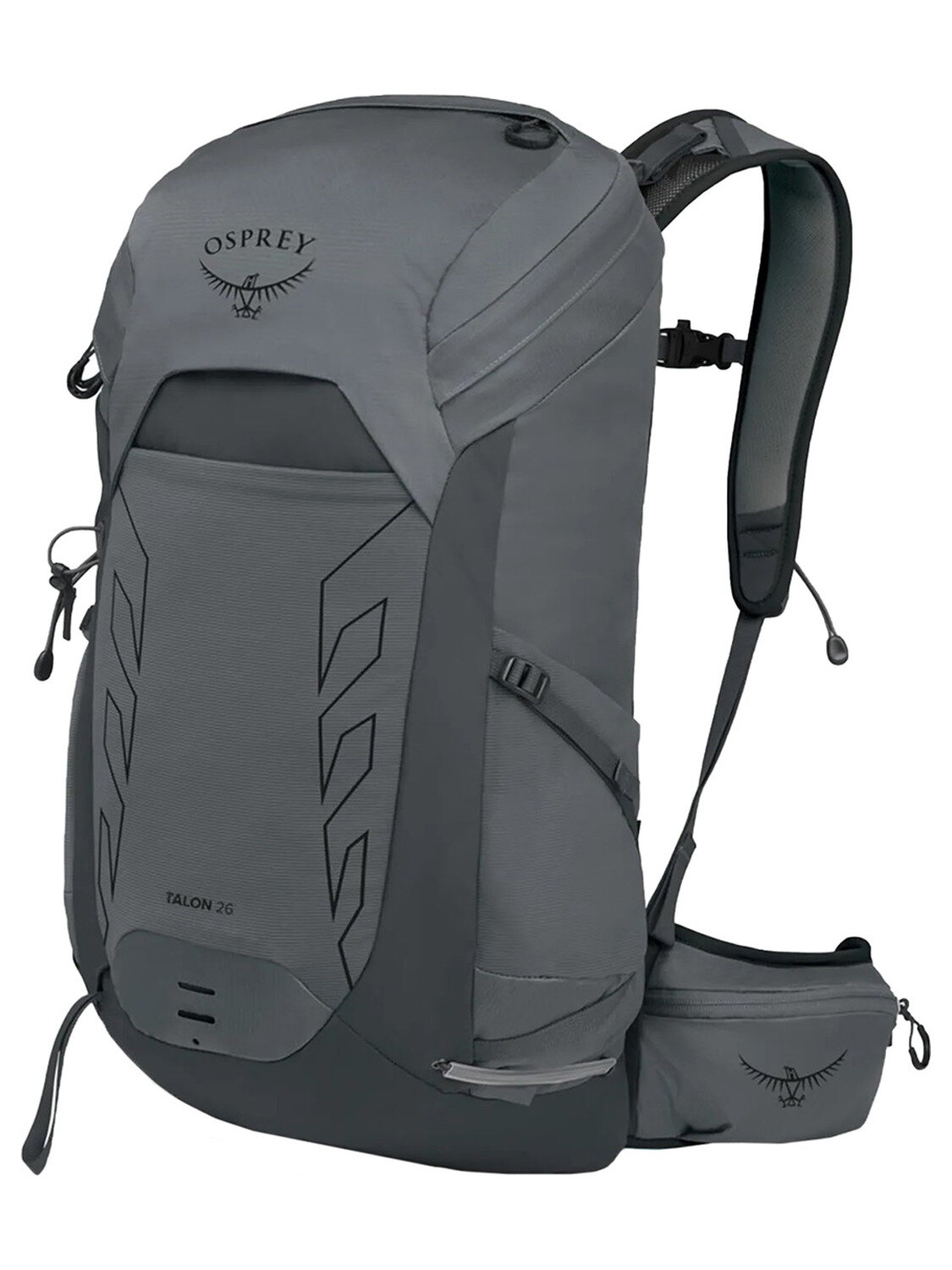 Рюкзак Osprey Talon 26 Phantom Grey Dark Charcoal 2026 Серый, для мужчин