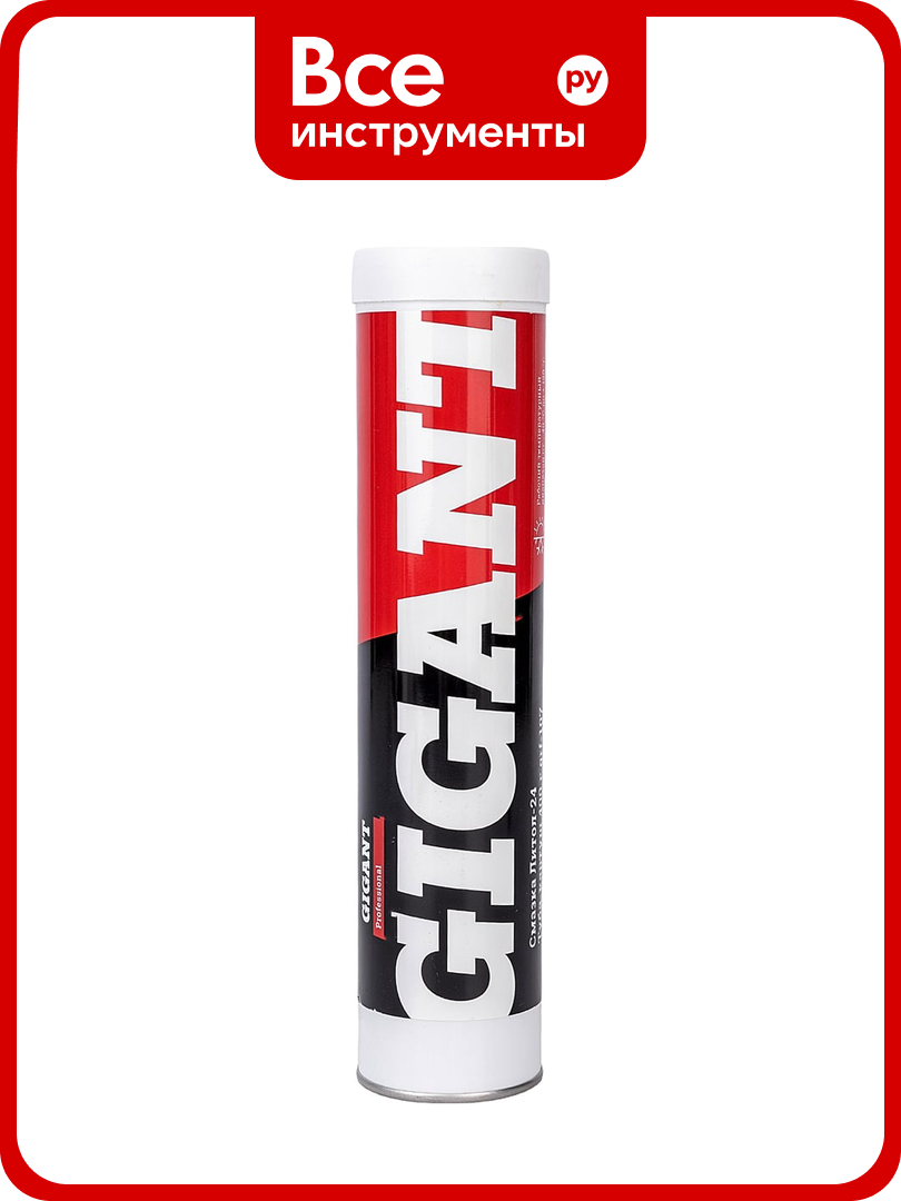 Смазка Gigant Professional Литол-24, туба-картуш 400 г grf-107, обработки