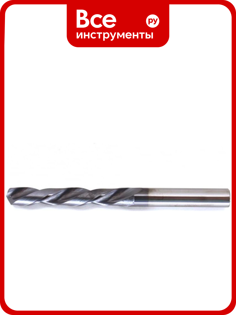 Сверло Sekira 2.35x13x40 ц/х цельное короткая серия ВК8 TiAlCrN 00-00057771