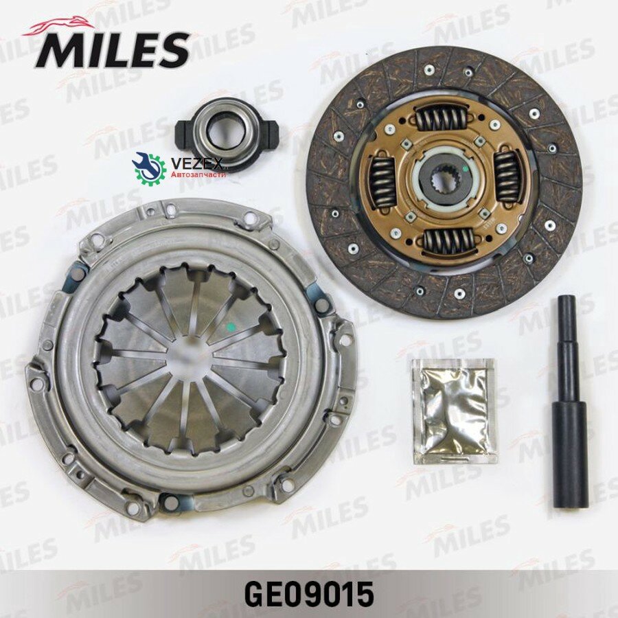 MILES GE09015 Сцепление комплект (CITROEN BERLINGO/PARTNER 106/206/307 1.4-1.6 01-09) (LUK 620308400) GE09015
