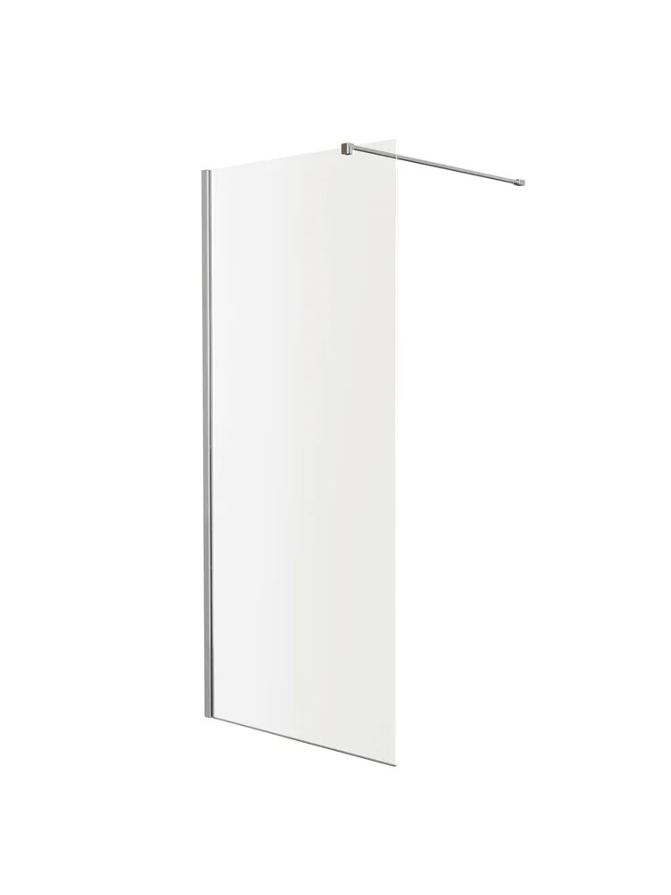 Душевая перегородка Knotlor Velum Crystal WI090 90 см, стеклянная