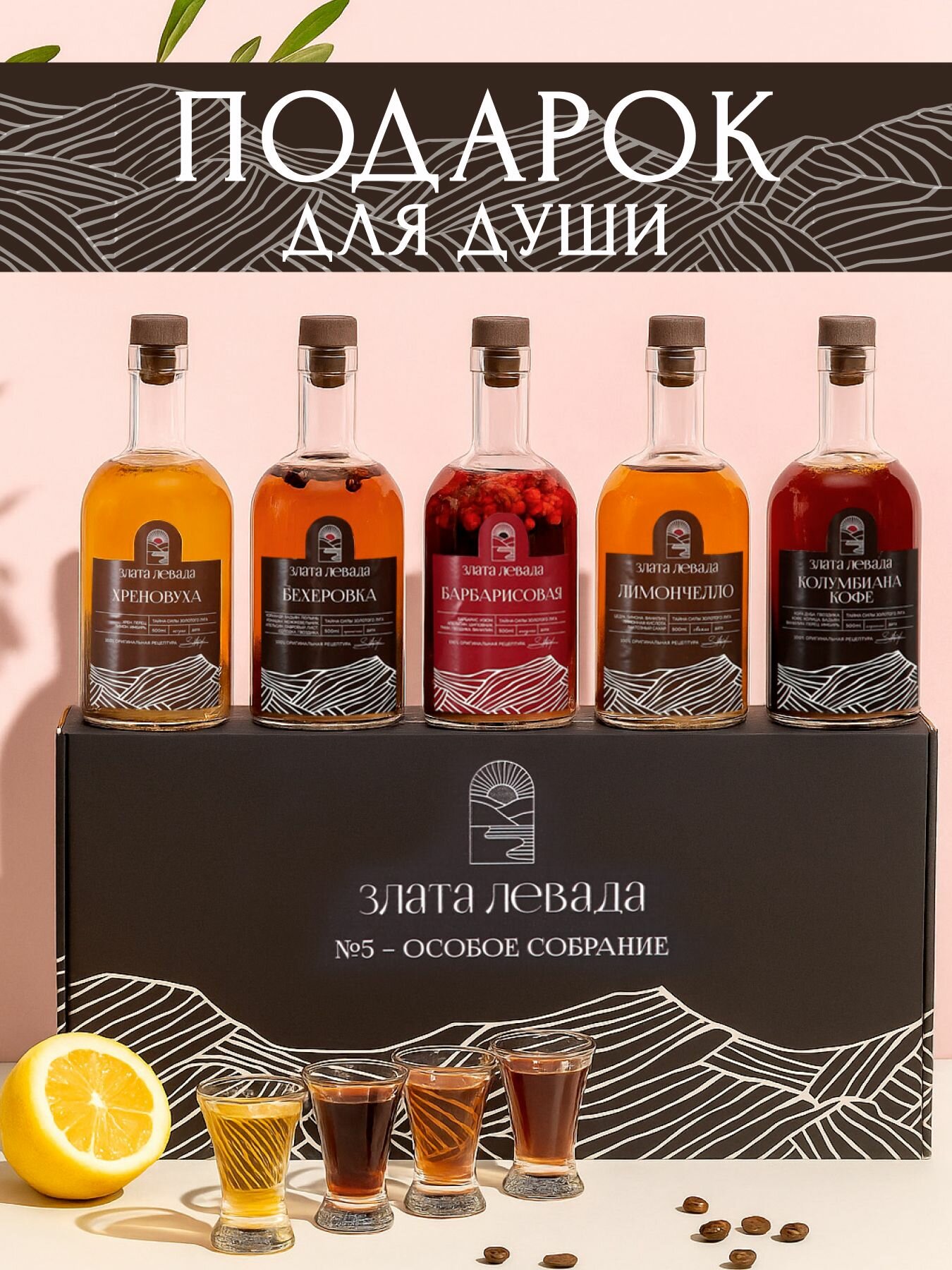 Набор для приготовления настоек Особое собрание