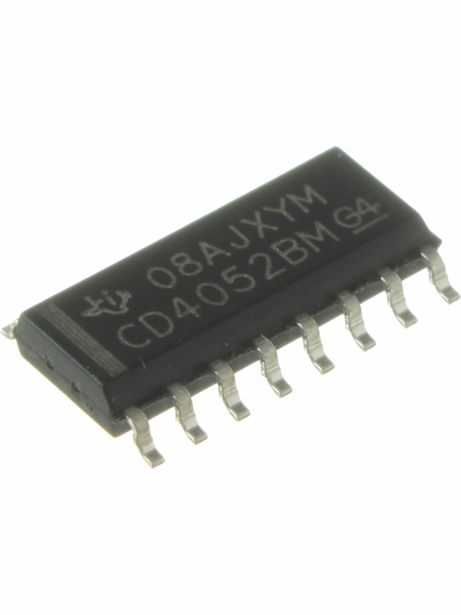 Микросхема CD4052BM (КП1) SO16 Texas