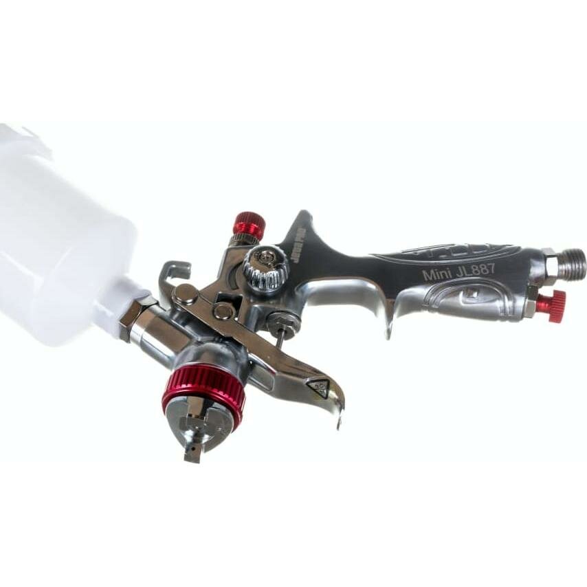 Jeta PRO Mini JL887 HVLP, JMJ87 - миникраскопульт, сопло 1.2мм, верхний пластиковый бачок 0,125л Mini JL887/12 HVLP