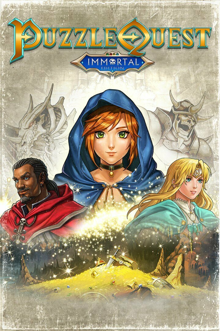 Puzzle Quest: Immortal Edition — ключ активации Xbox / Microsoft Store · Xbox One, Xbox Series X|S · цифровой ключ · любой регион