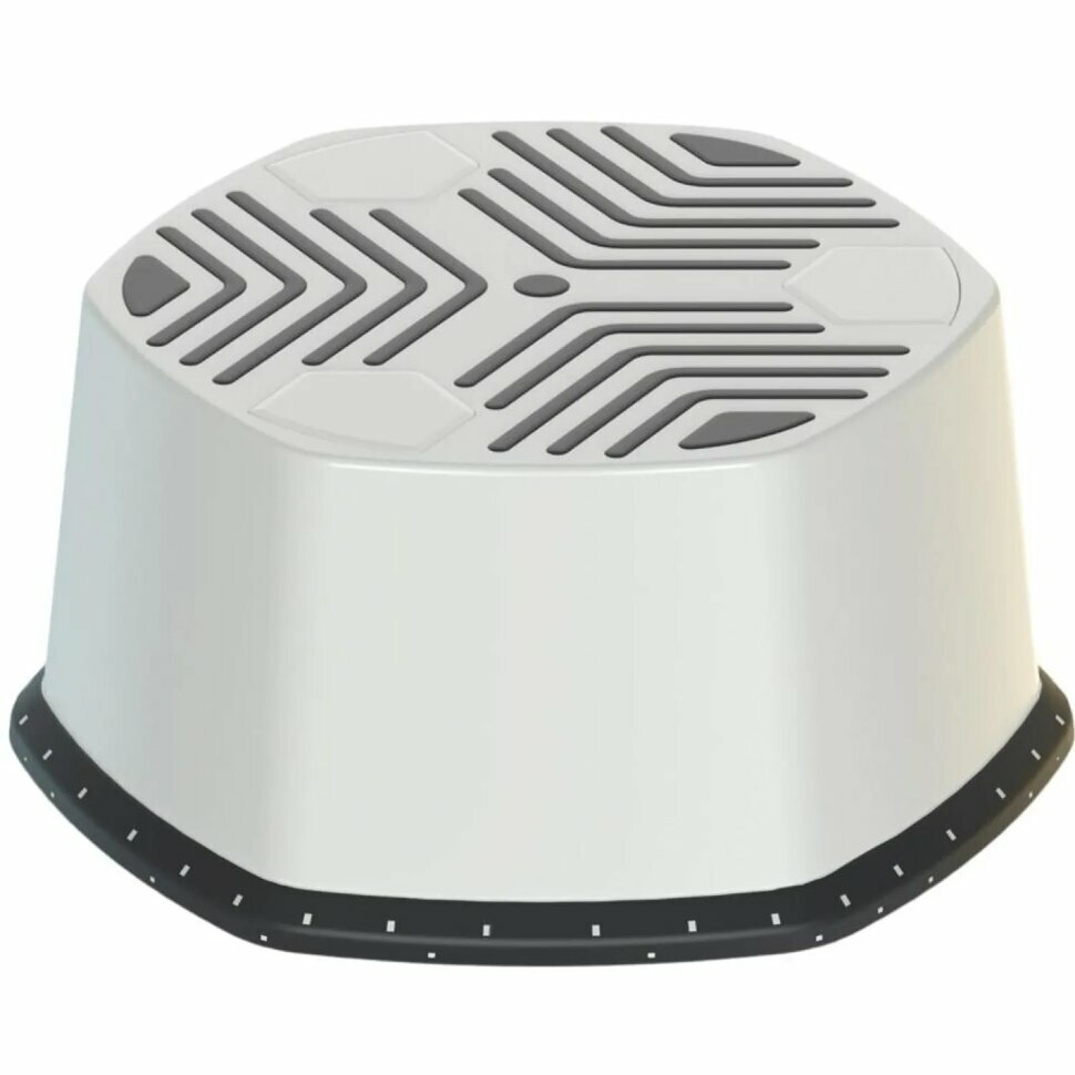 Табурет-стремянка передвижной EVR STEPP MINI 503277, серый, 1658401
