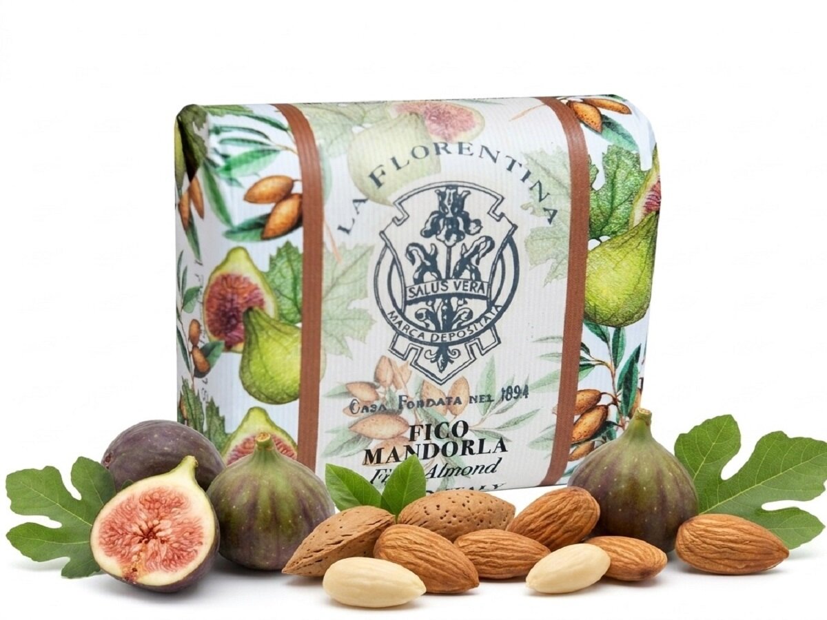 Мыло La Florentina "Фруктовые Сады" Fig & Almond / Инжир и Миндаль 106 г