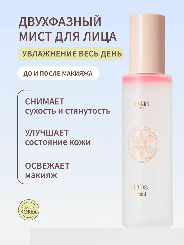 Мист спрей для лица увлажняющий, Корея