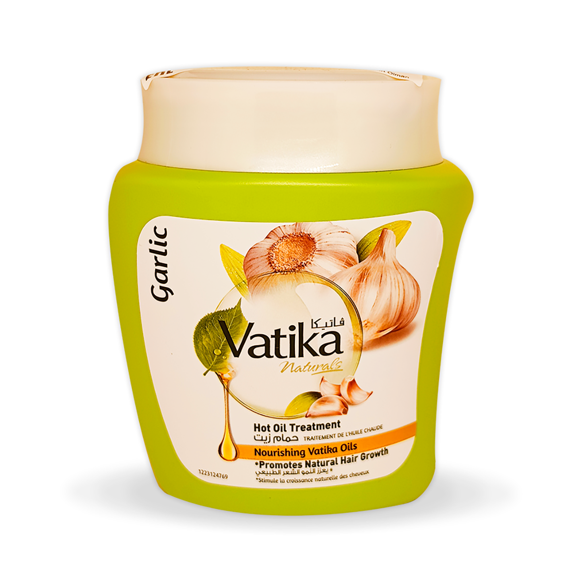 Маска против выпадения волос Dabur Vatika Чеснок, для сухих, ломких и ослабленных волос 500 г