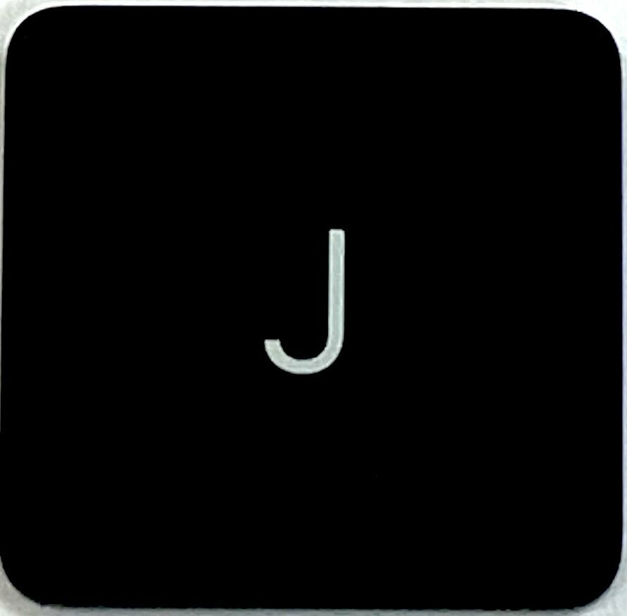 Кнопка US клавиша J Macbook Air, Pro M1 2019-2022