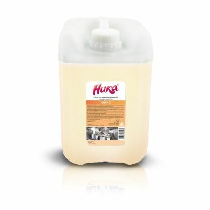1шт. "Ника-2" моющее средство с дезинфицирующим эффектом 5 л (канистра)