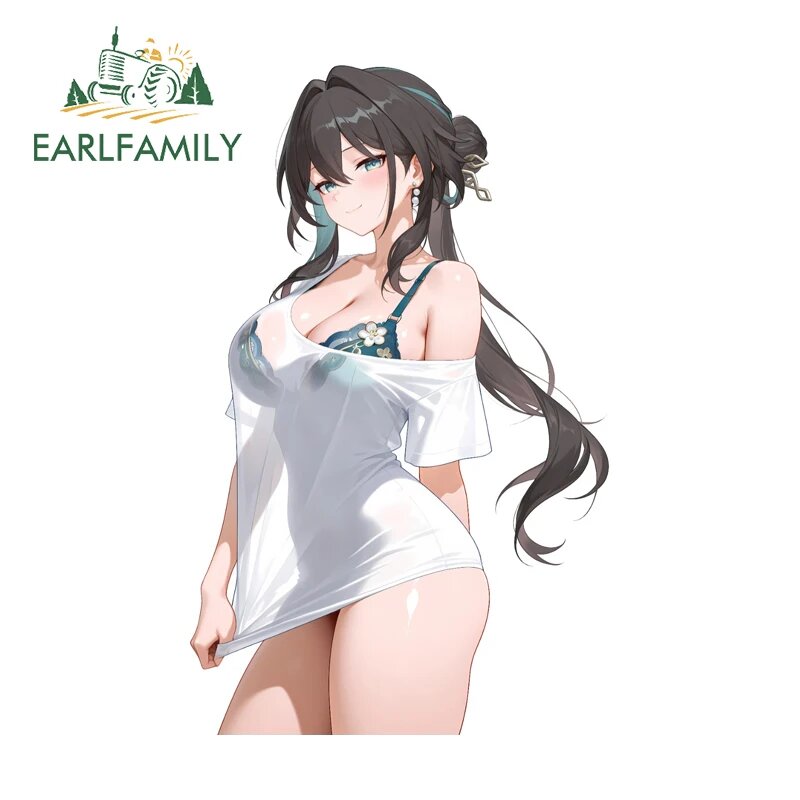 EARLFAMILY Waifu наклейка на авто YT-513828