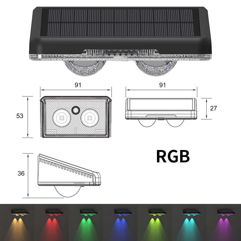 Солнечные фонари Newstyle RGB RGB, 1PC