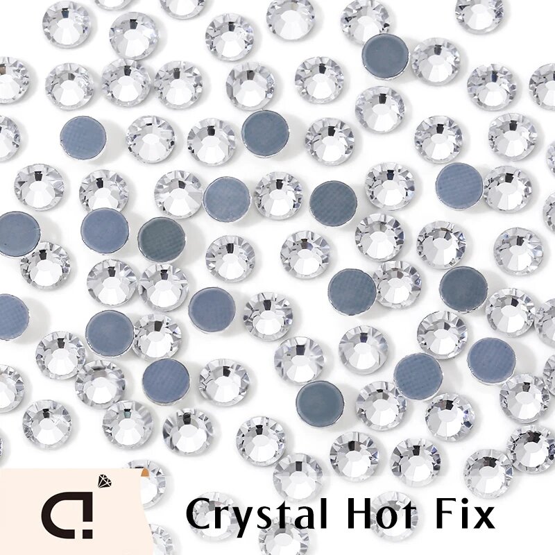 Стразы горячей фиксации Crystal Clear SS6-SS30
