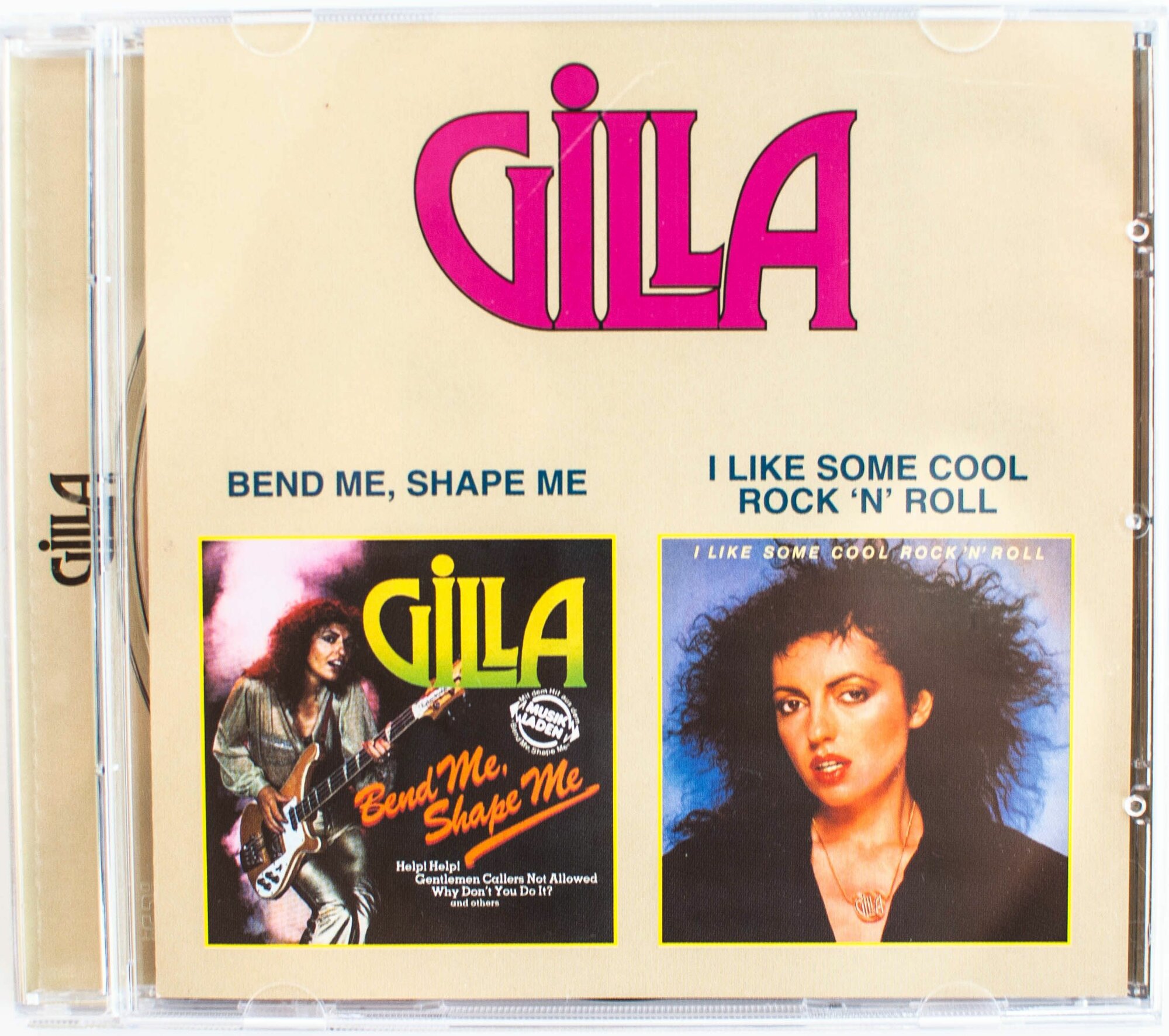 Gilla Bend Me Shape Me / I Like Some Cool Rock 'n' Roll Аудио CD Лицензия