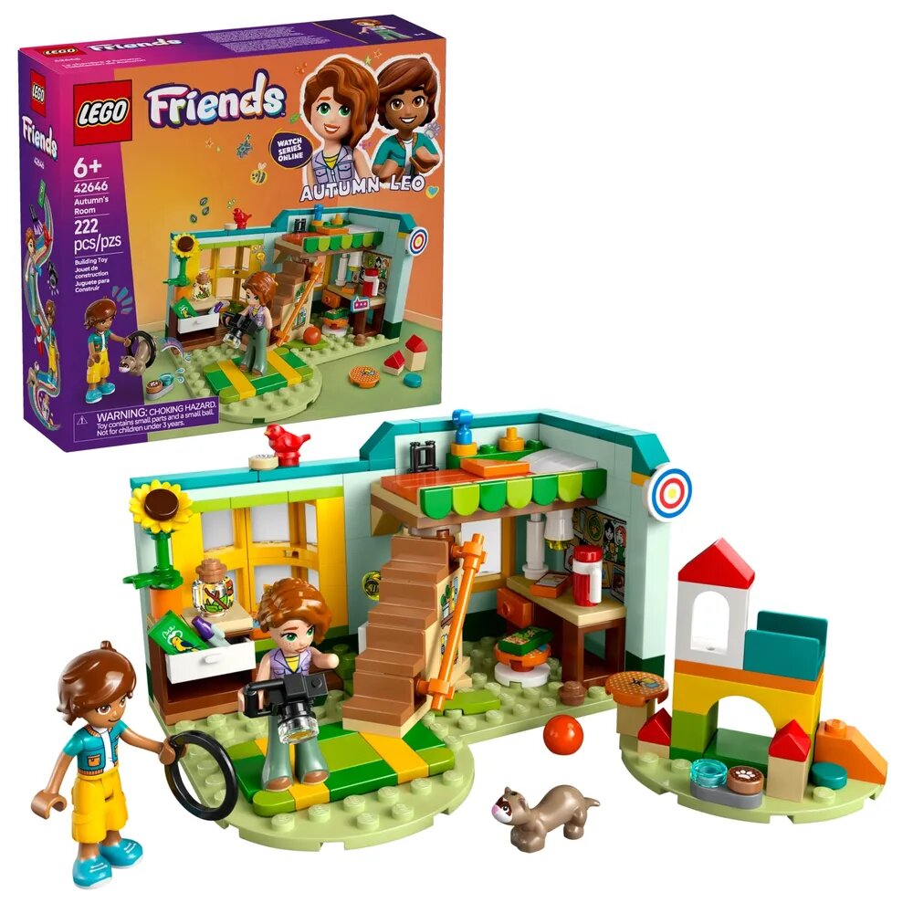 Лего Friends серия, LEGO 42646 Комната Отэм, lego конструктор для мальчика, лего для девочек