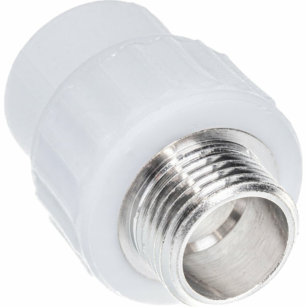 Комбинированная муфта VALFEX PP-R белая, 20х1/2 дюйма НР 10130020 127-0238