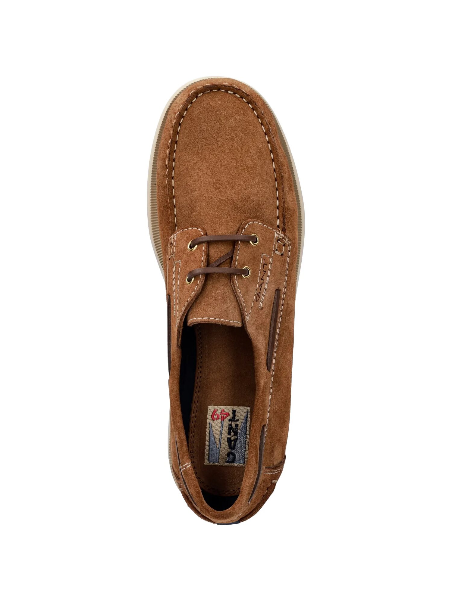 Туфли GANT Suede boat shoes, размер 40, brown — фото 1