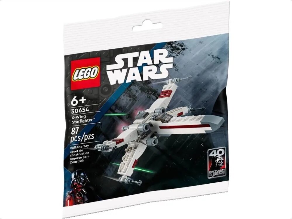 Конструктор, Lego Star Wars,30654, Истребитель X-wing