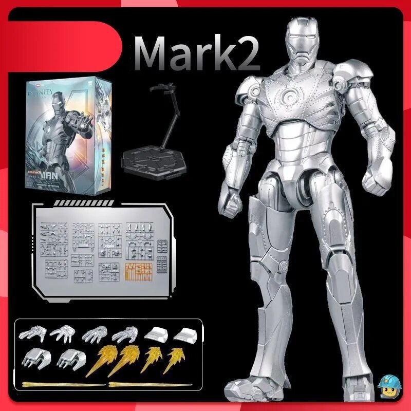 Fondjoy 1/12 Mark2Железный человек Сборная модель Игрушка