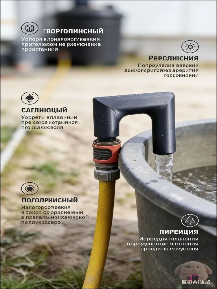 Садовая колонка для воды