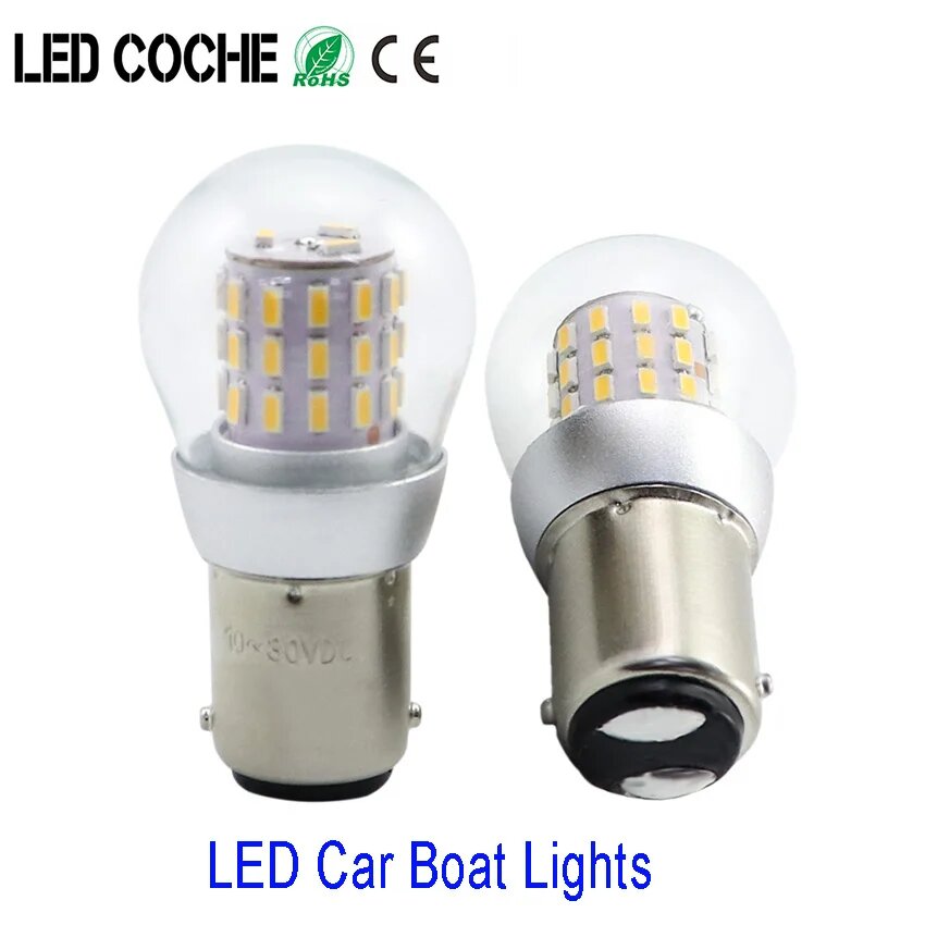 Светодиодная лампа BA15D White 12-24V
