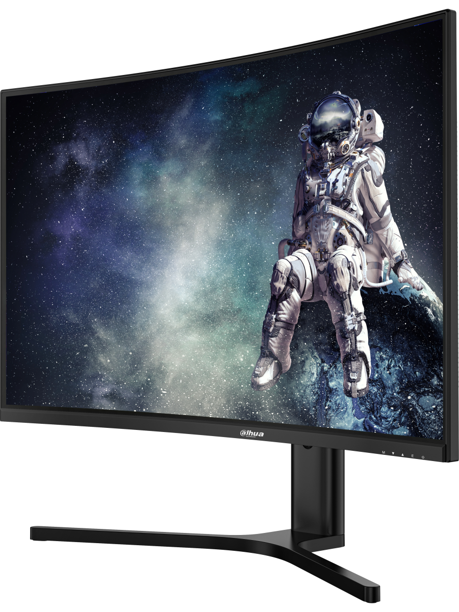 31.5 Монитор Dahua DHI-LM32-E330CA 31.5 VA 180 Гц 2xHDMI 1xDP изогнутый экран — фото 1
