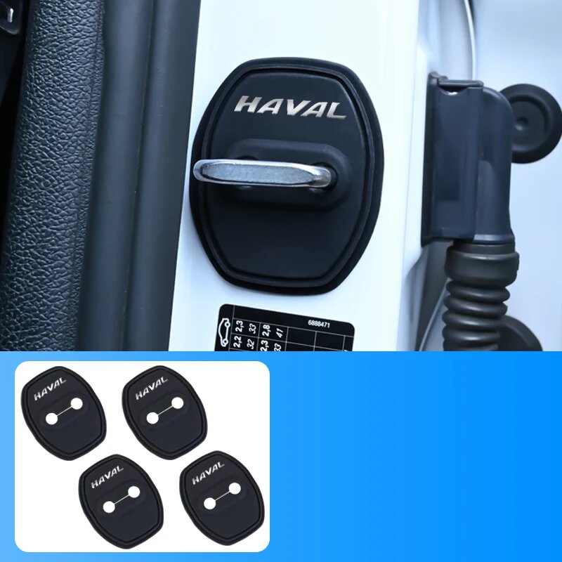 Для нового Jolion 2025 Haval Jolion Pro, крышка с пряжкой для дверного замка автомобиля, устойчивая к ржавчине силиконовая накладка, защитный чехол для дверного замка, аксессуары