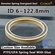 Пружинное уплотнение ID6~122.8 PTFE 33.8X40X4.3