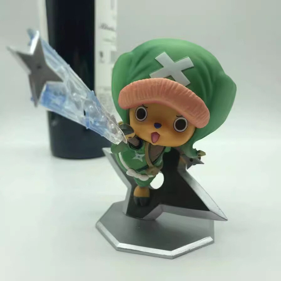Фигурка One Piece Тони Тони Чоппер, коллекционная модель PVC, 19 см, со сменным аксессуаром