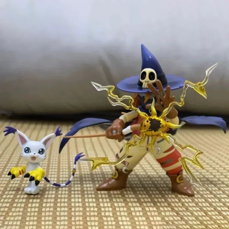 Фигурки Digimon Adventure Wizarmon и Tailmon Bandai PVC 3.5-11 см