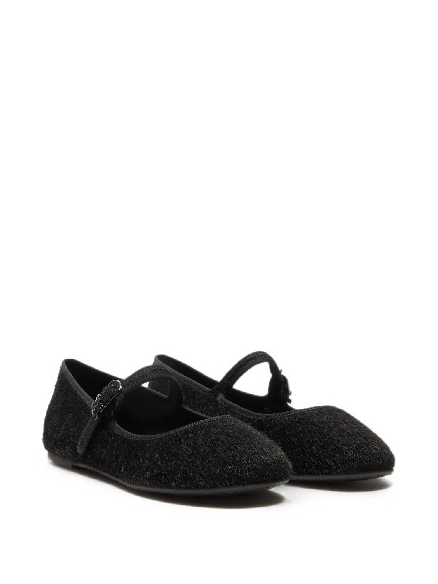 Балетки Casadei C-Chain ballet flats, размер 40, black/black — фото 1