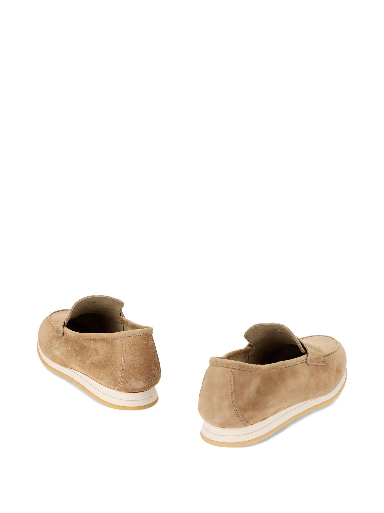Лоферы FEDELI Suede slip-on loafers, размер 40, разноцветный — фото 1