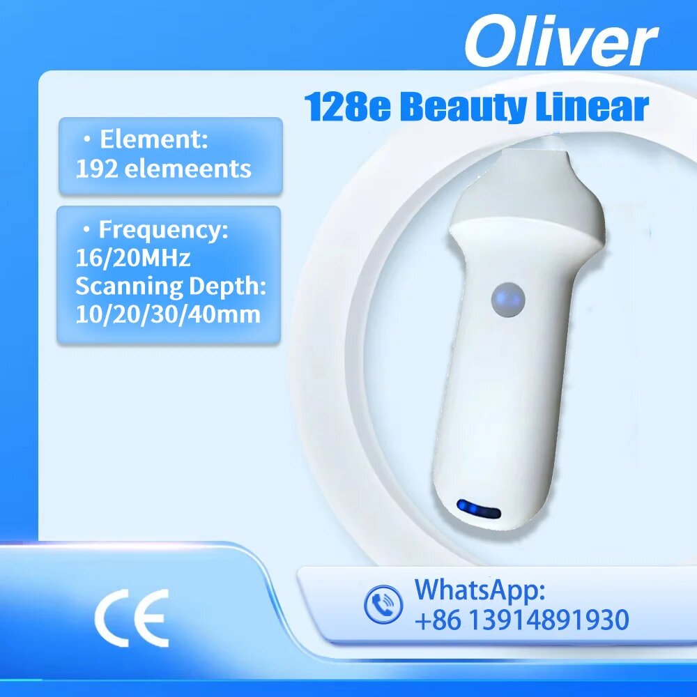 Портативный беспроводной ультразвуковой сканер Oliver Win 16-20mhz linear 192e