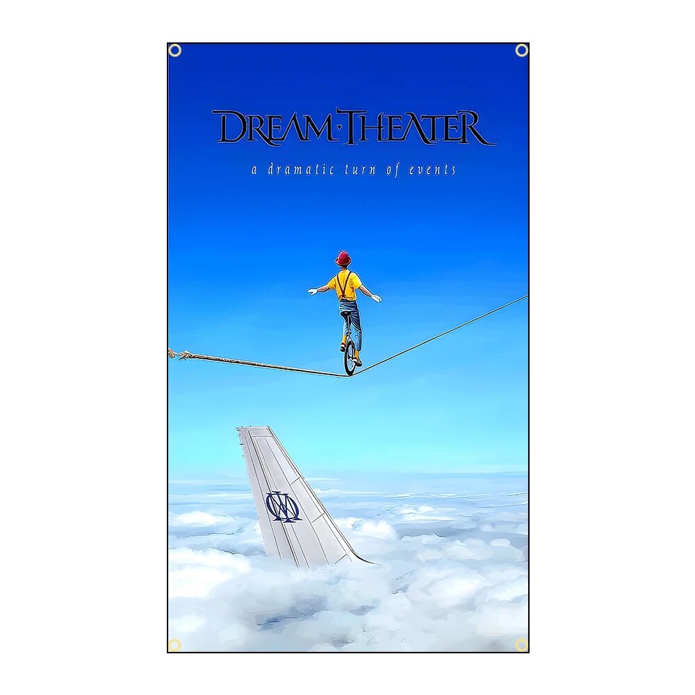D-Dream Heavy Rock Band флаг из полиэстера 90x150 см 60 х 90 см, 4 Grommets