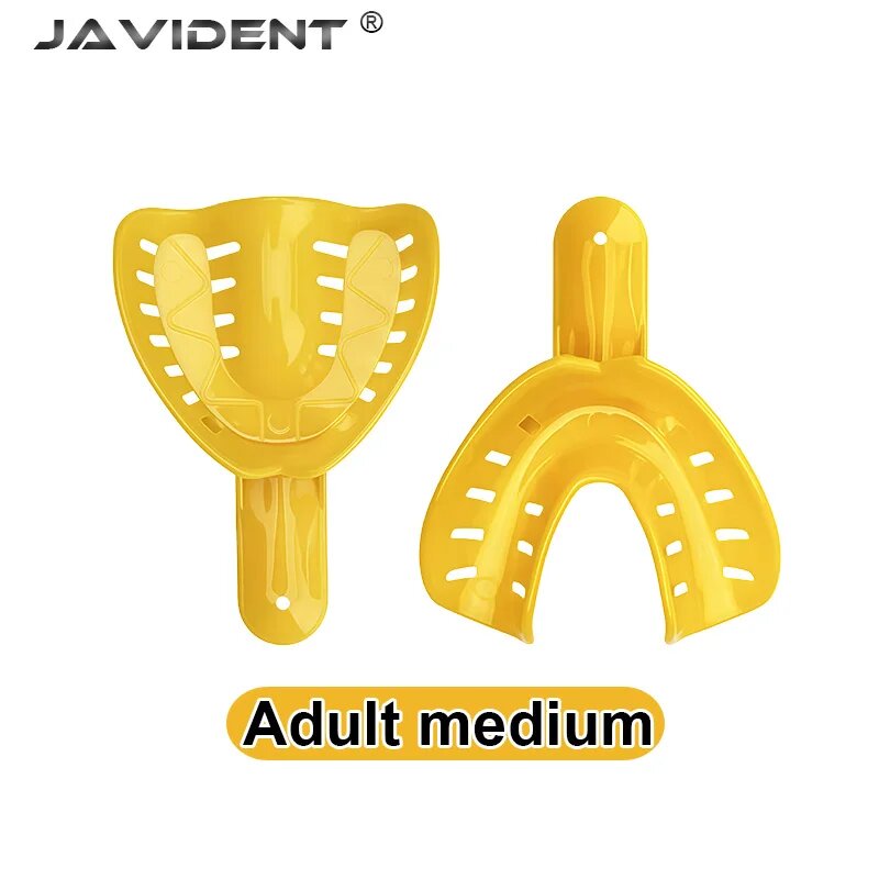 Одноразовые пластиковые лотки для зубных слепков JAVIDENT 12Pcs Adult M