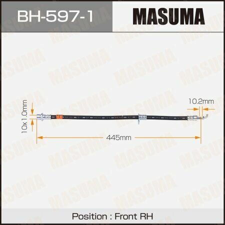 BH-597-1 Шланг тормозной TOYOTA LAND CRUISER/LX570