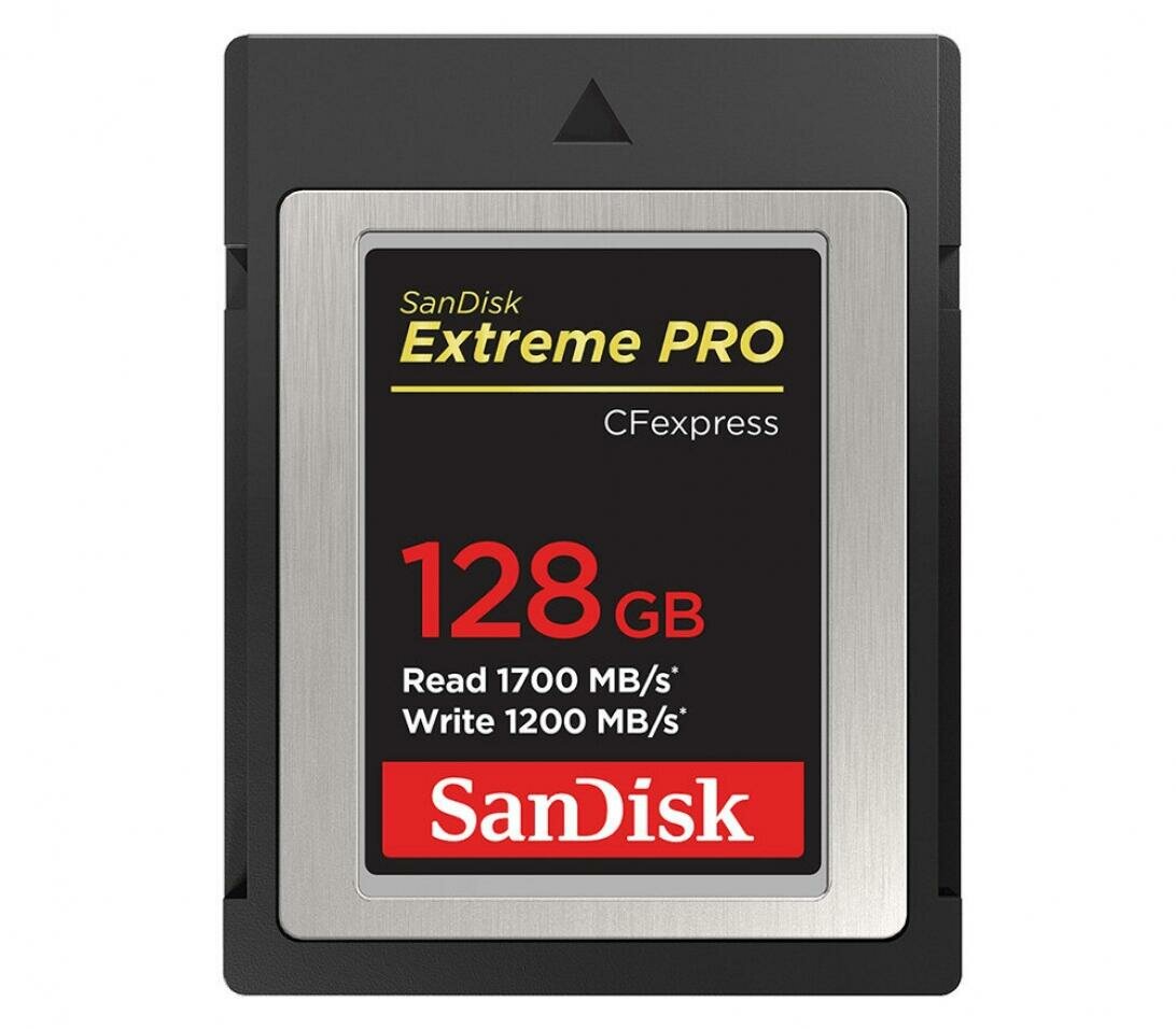 Карта памяти SanDisk 128GB CFexpress Extreme PRO (1700R/1200W) (SDCFE-128G)