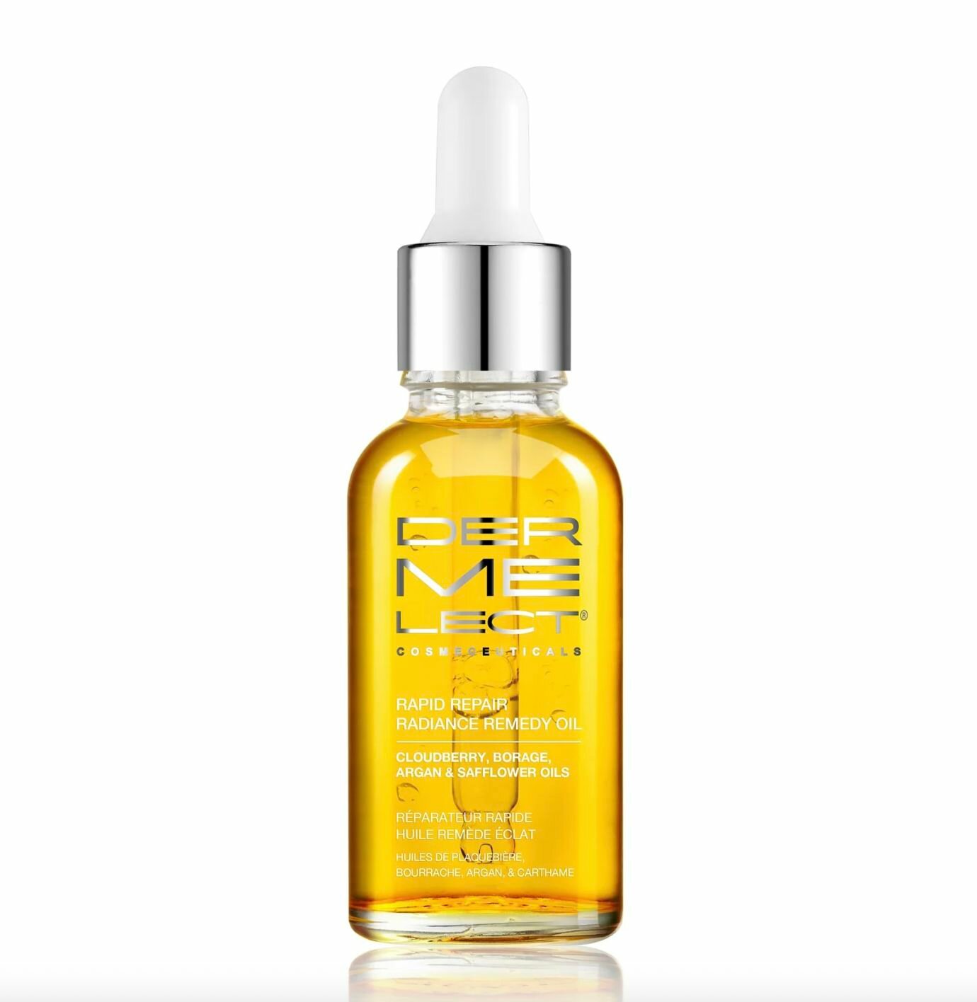 DERMELECT осветляющий Эликсир на основе масла, придающий коже сияние Rapid repair radiance remedy oil 30 ml