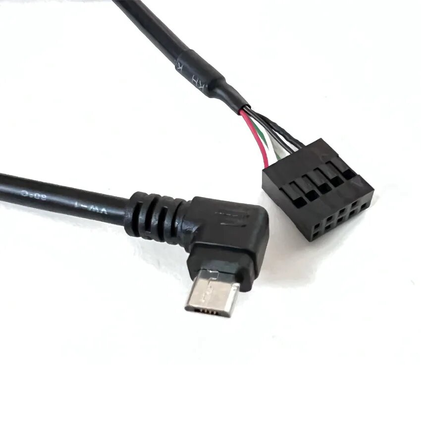 JCD Кабель USB Micro/DuPont 2,54 мм Type-C 9Pin — фото 1
