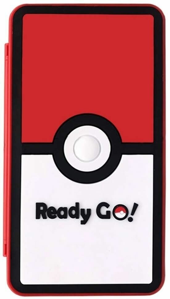 Кейс для хранения 24 картриджей Nintendo Switch Pokeball
