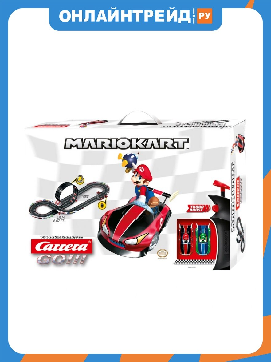 Автотрек Carrera GO Mario Kart Wii, 20062509